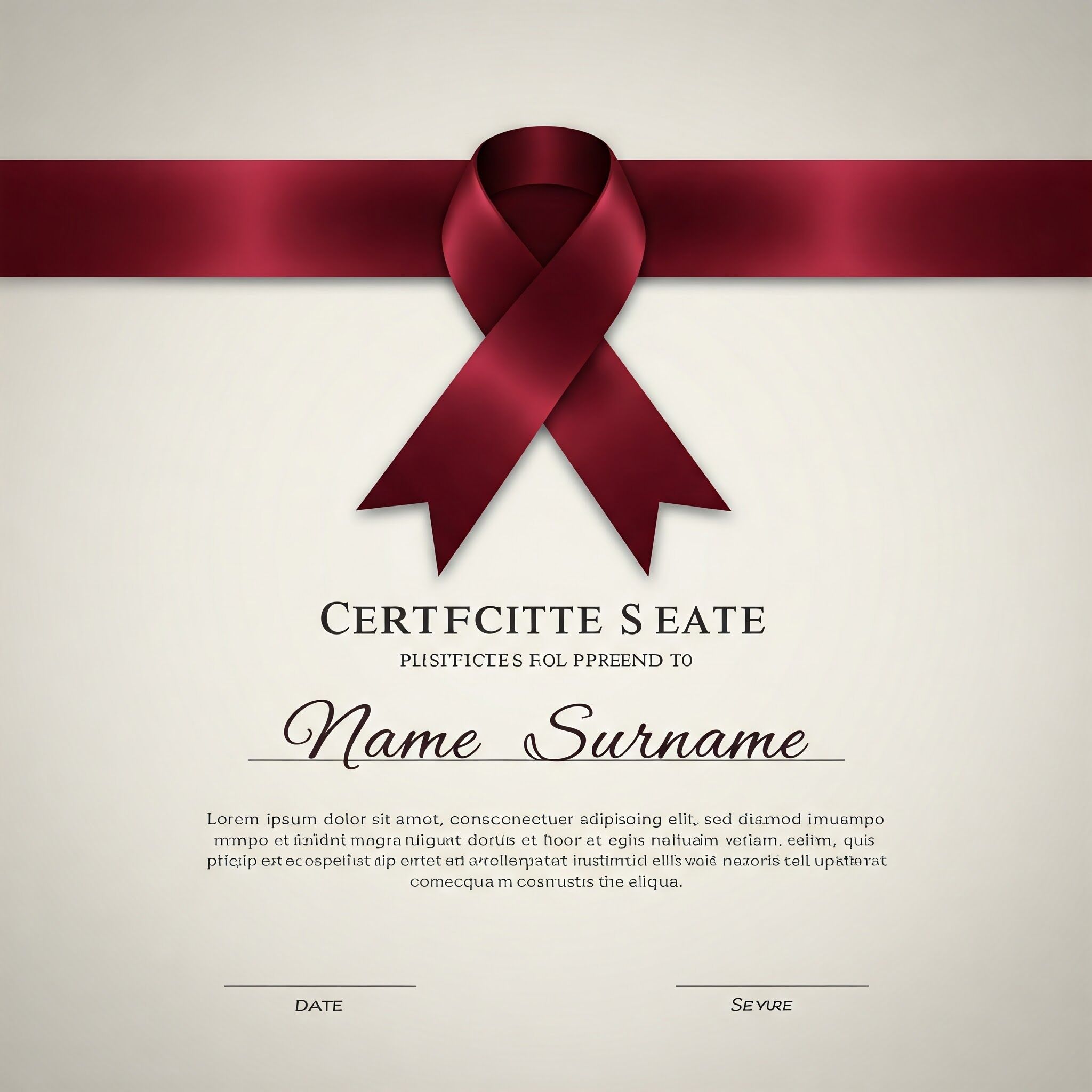 10 Creative Ribbon Design Ideas For Certificates | Sertifier