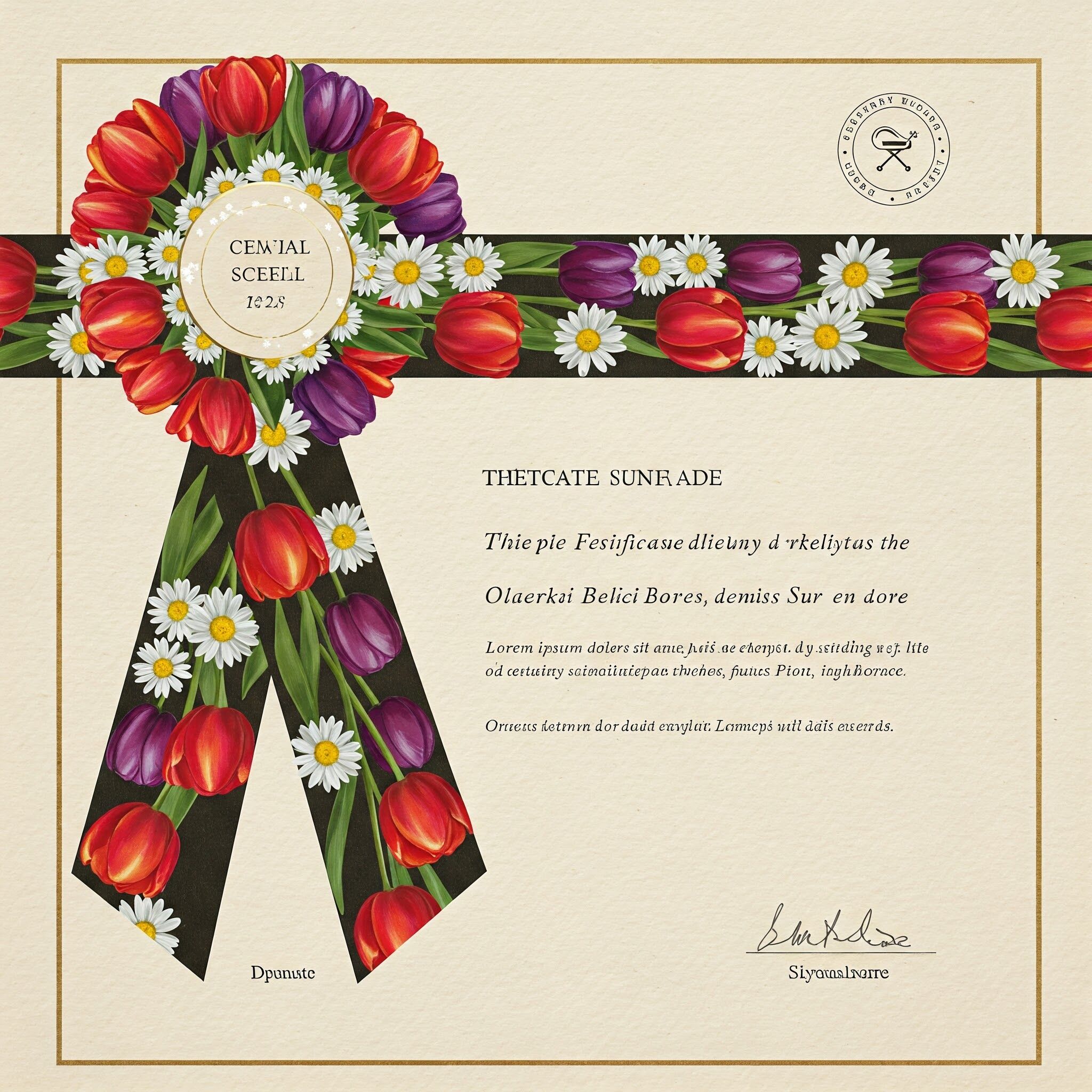 10 Creative Ribbon Design Ideas For Certificates | Sertifier